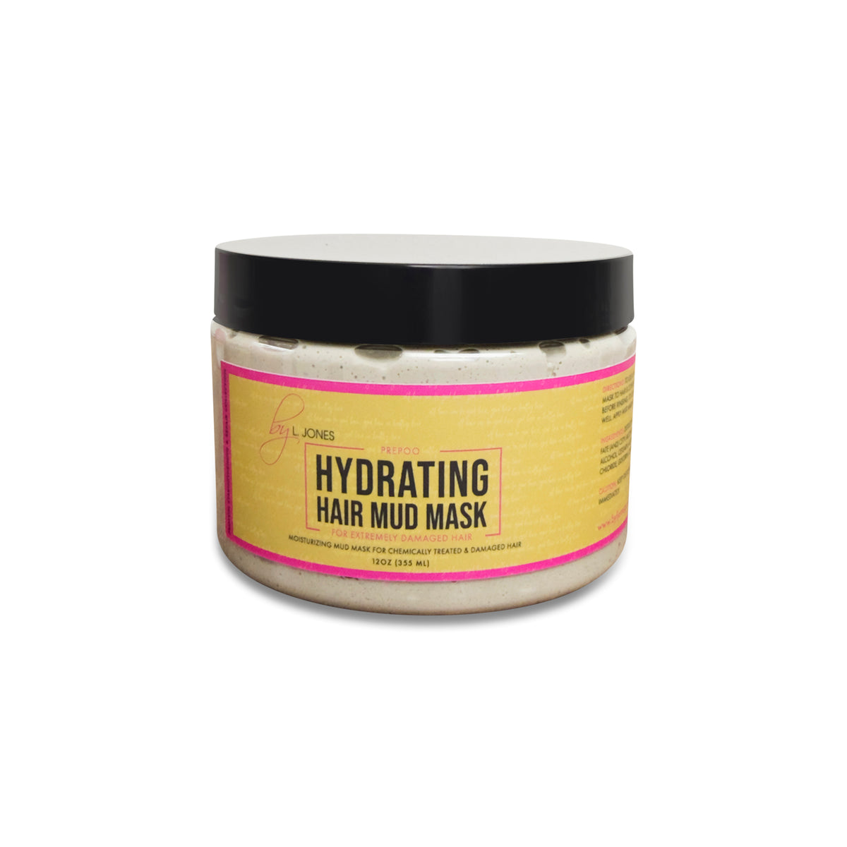 Pre Poo Hydrating Hair Mud Mask – by L. Jones